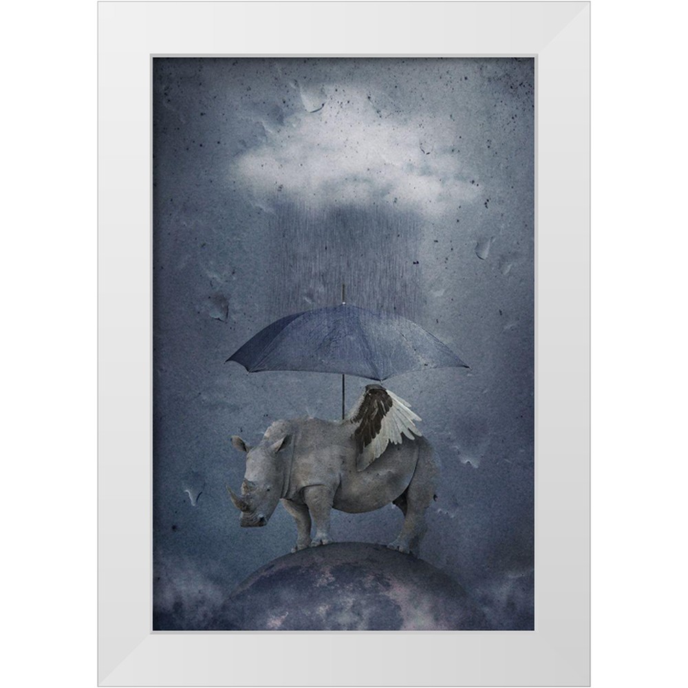Vekemans, Muriel 23x32 White Modern Wood Framed Museum Art Print Titled ...