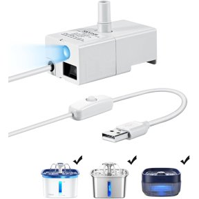 Dogit Fresh & Clear Drinking Fountain, Elevated Dog Water Dispenser ...