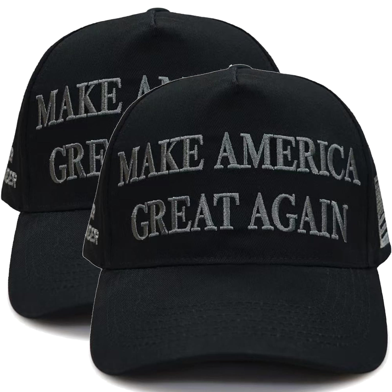 Vekome 4PCS Never Surrender MAGA Hat, 2024 America Great Black Hat USA ...