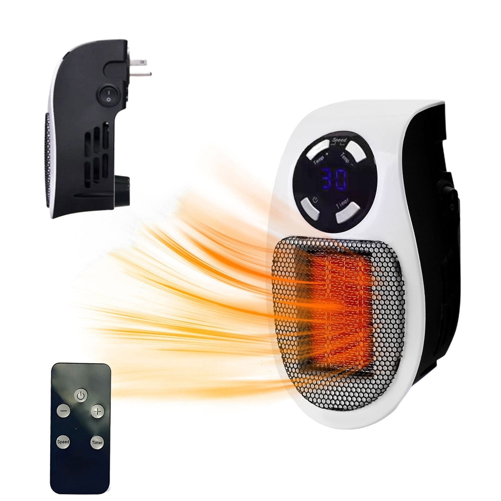 Vekome Alpha Heater,500W Space Heaters for Indoor Use, Small Space ...