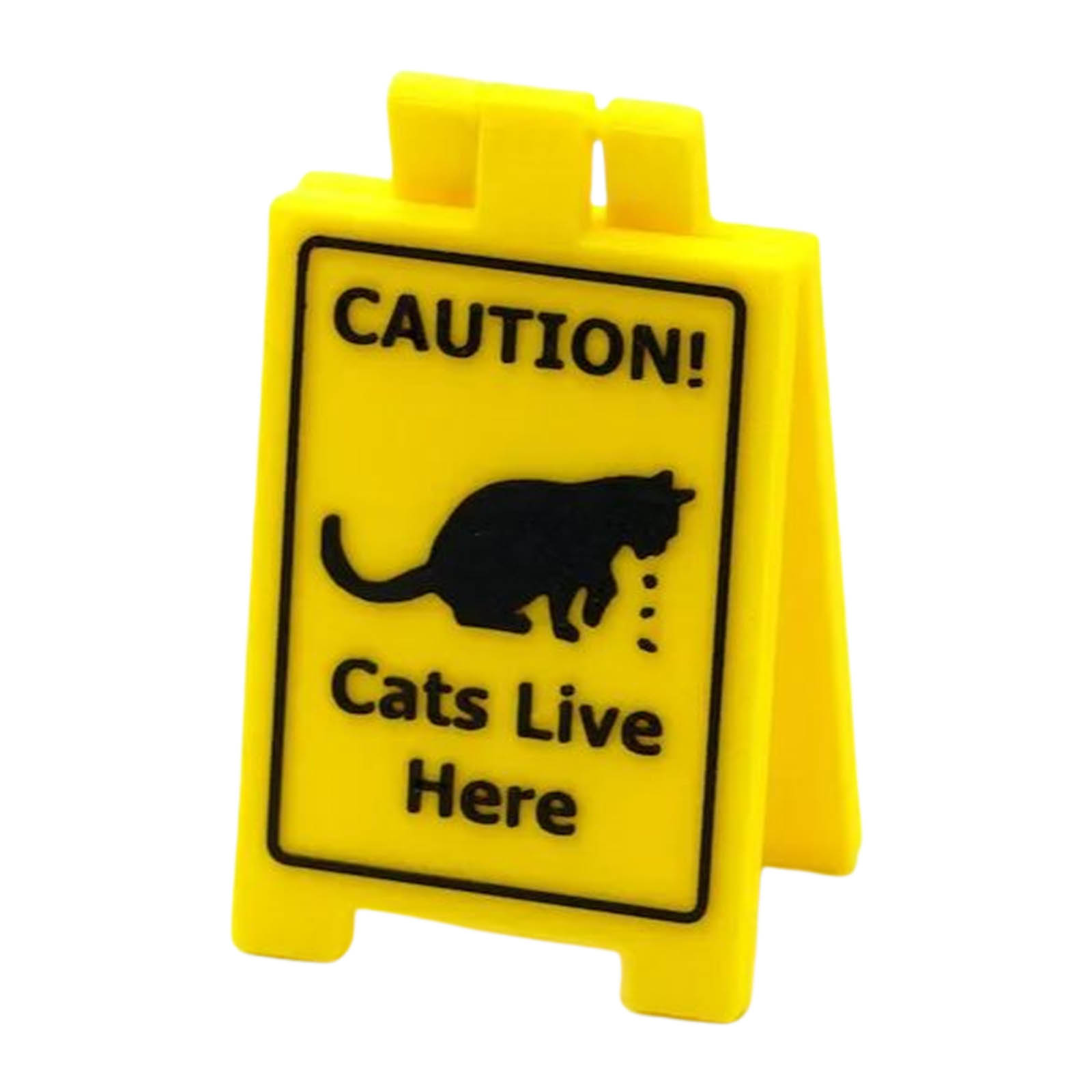 Vekome Cat Vomit Sign, Dog Vomit Sign, Cat Vomit Caution Sign, 4 Inch ...