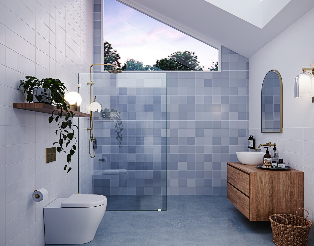 Vela 48 in. x 78 in. Glass Shower Panel Single Fixed Panel - Walmart.com