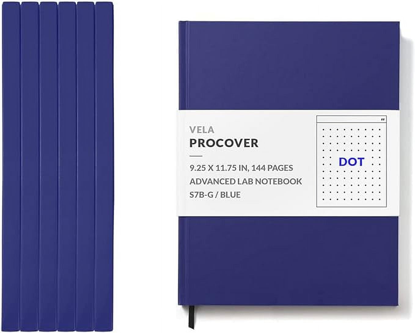 Vela Sciences S7B Expanded ProCover Lab Notebook, 9.25 x 11.75 in (23.5 ...