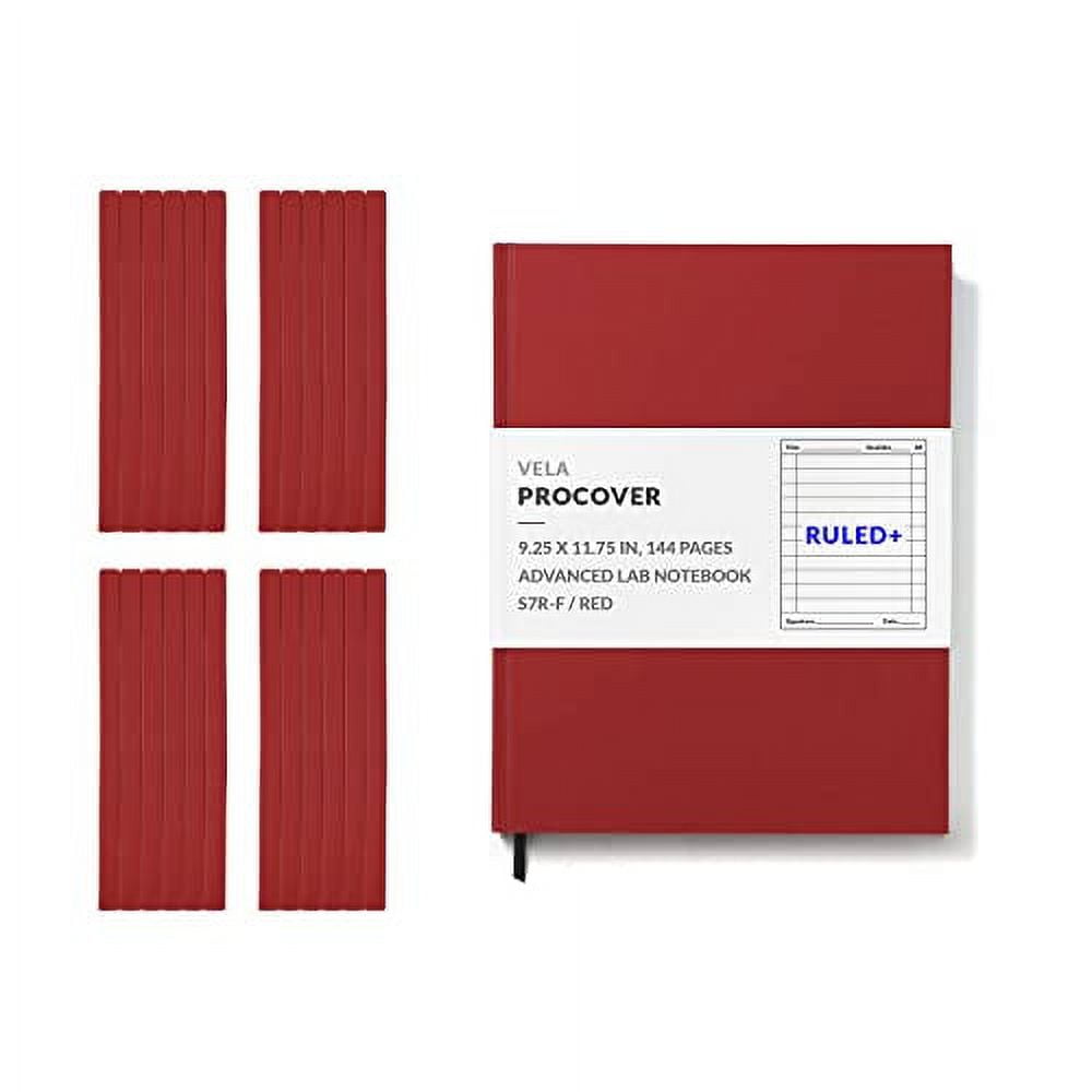 Vela Sciences S7R Expanded ProCover Lab Notebook, 9.25 x 11.75 in (23.5 ...