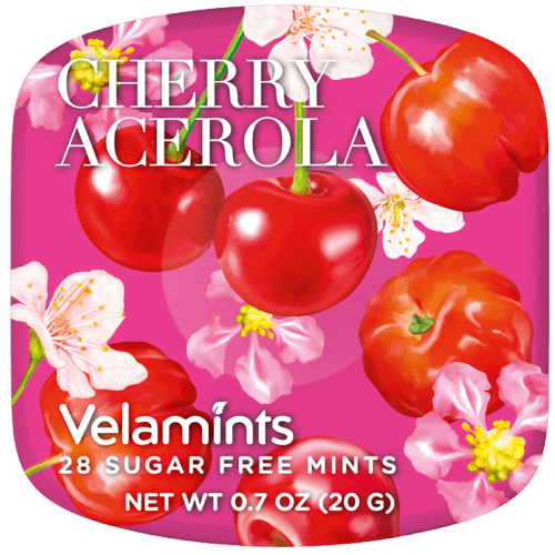 Velamints Expressions Cherry Acerola Sugar Free Mint - Walmart.com