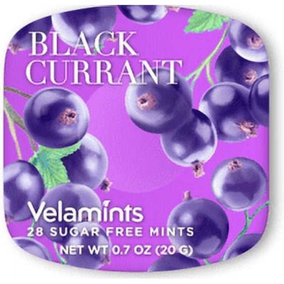Velamints Expressions Sugar Free Mint, Black Currant, 9 Count, 20 gm ...