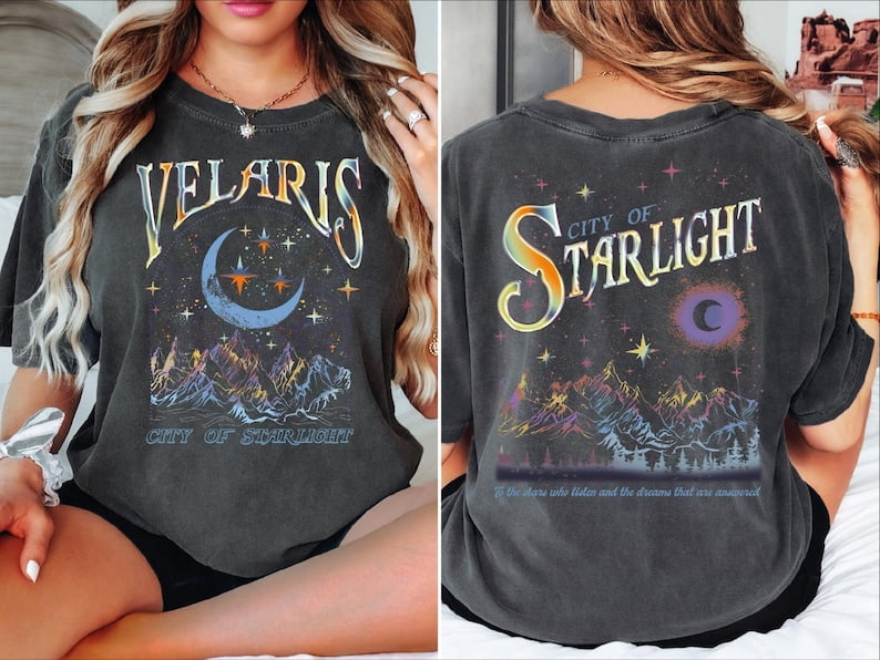 Velaris City Of Starlight Tee, City Of Starlight Shirt,ACOTAR Merch ...
