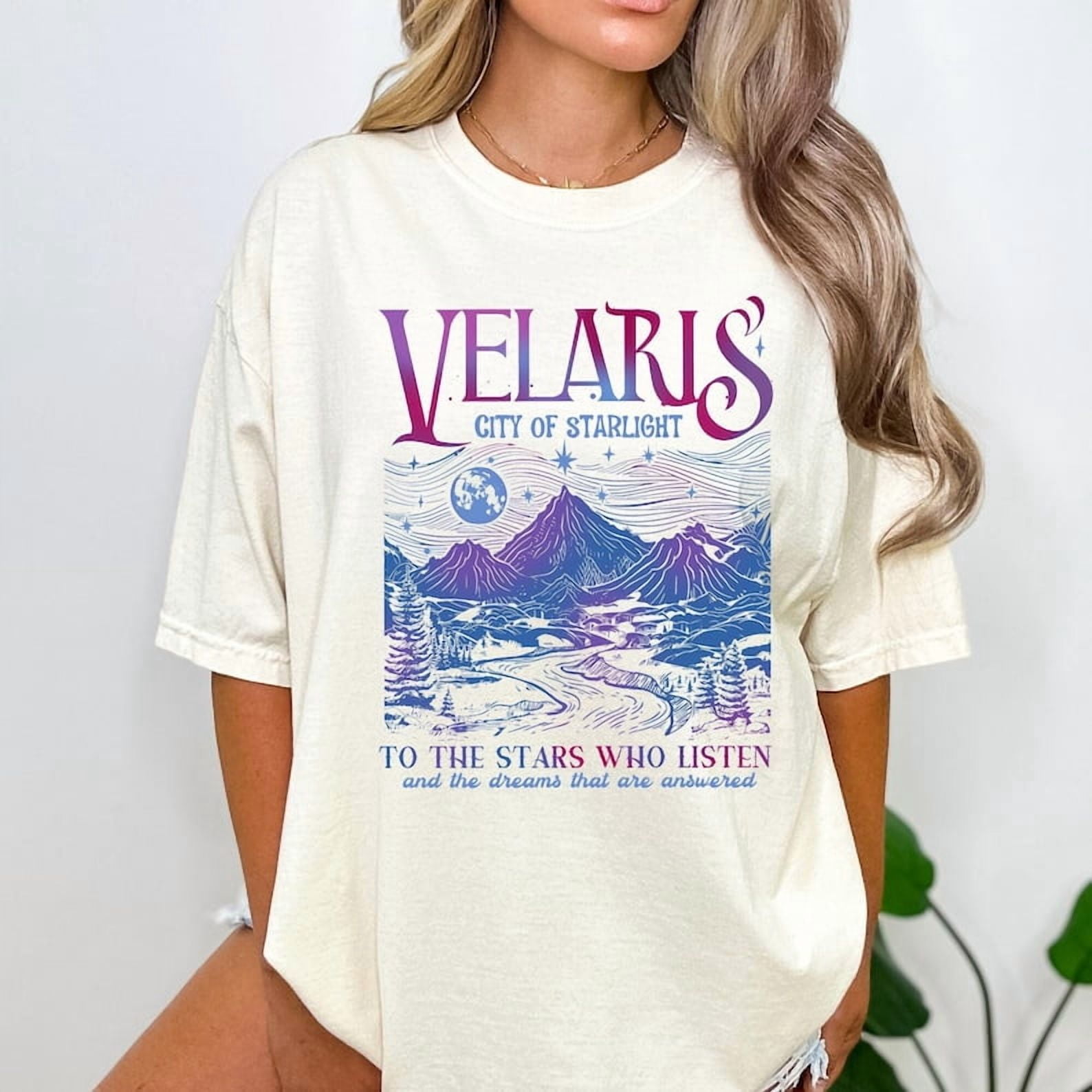 Velaris City of Starlight Tshirt, Acotar Shirt, Bookish Merch,Night ...