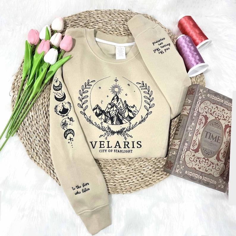 Velaris Embroidered Sweat. elaris City Of Starlight Embroidered Sweat ...