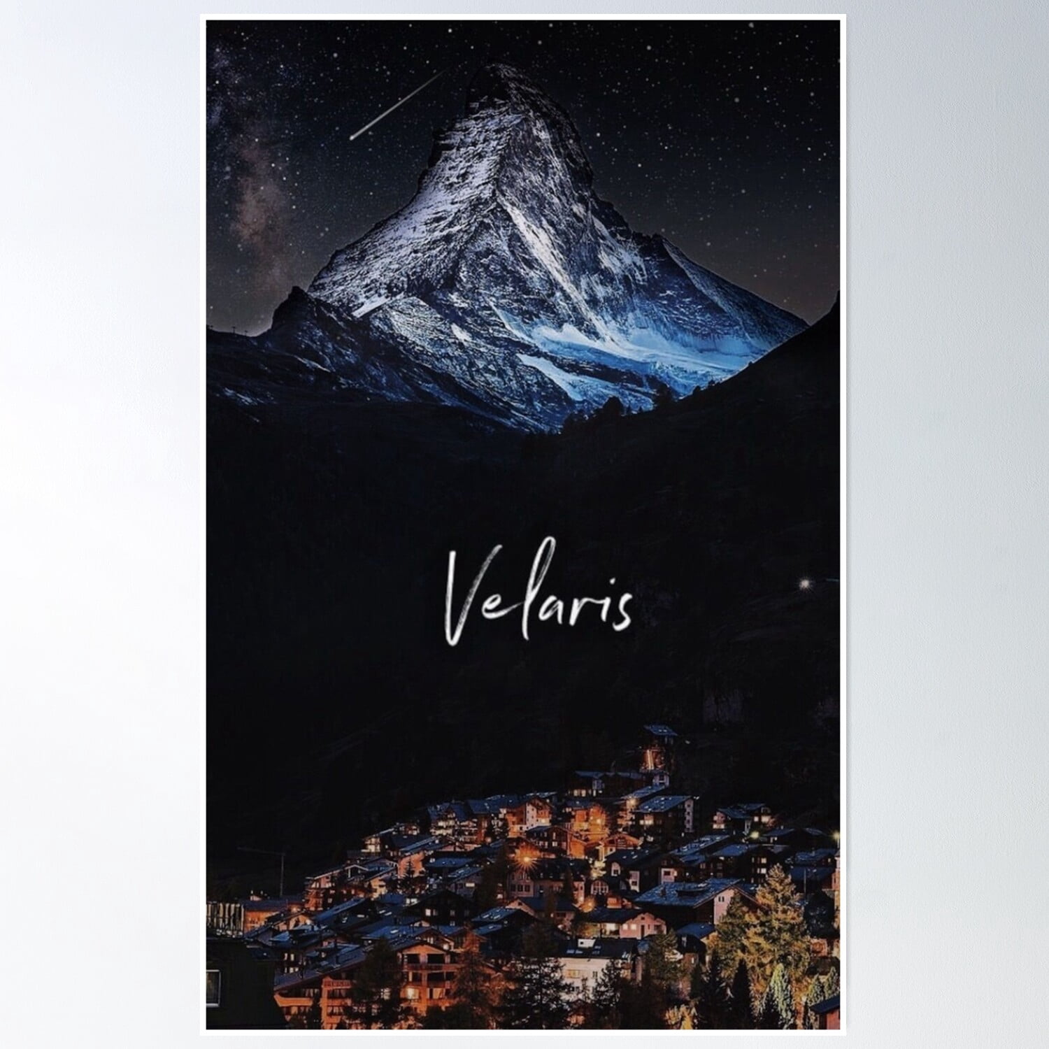Velaris From Acotar Poster Wall Art, Modern Wall Decor, 8x12 UNFRAMED ...