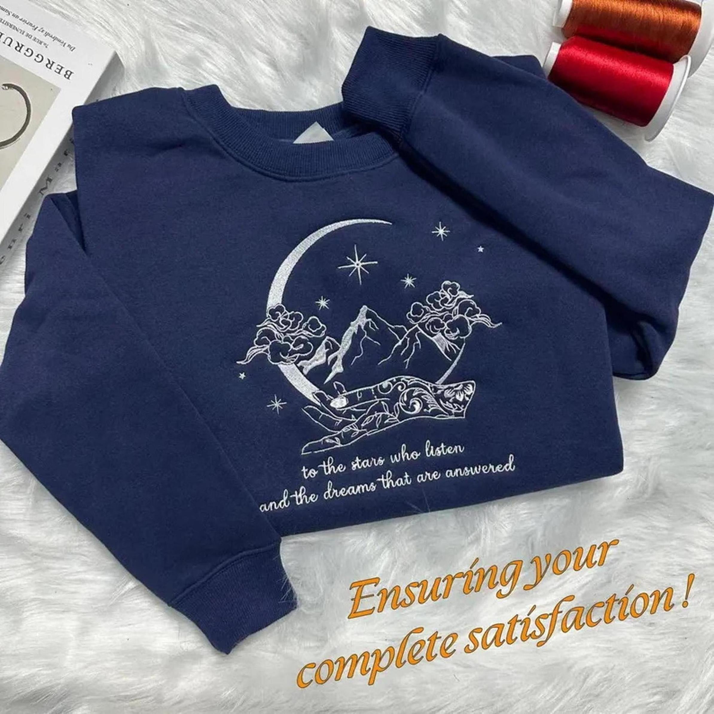 Velaris MOON City Of Starlight Embroidered,Velaris ,City of Starlight ...