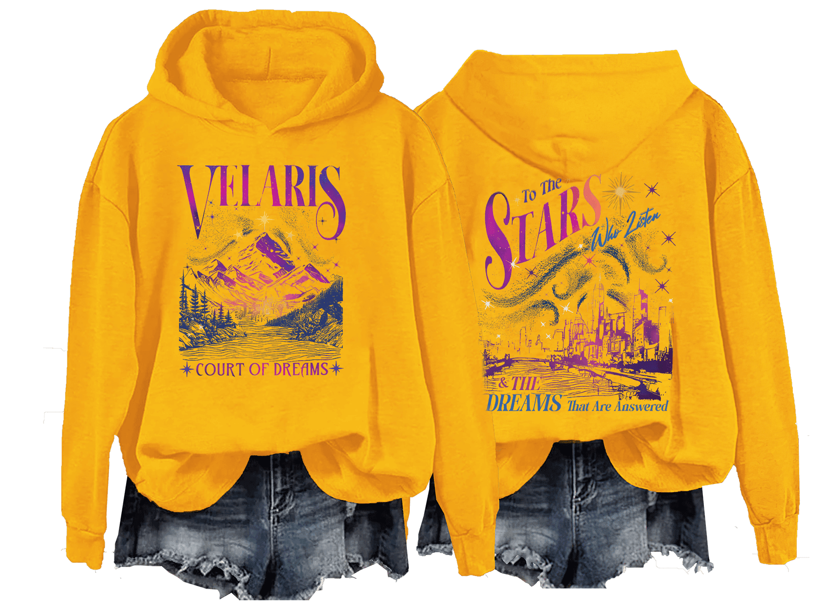 Velaris Shirt ACOTAR Hoodie A Court of Thorns and Roses Hoodie Are ...