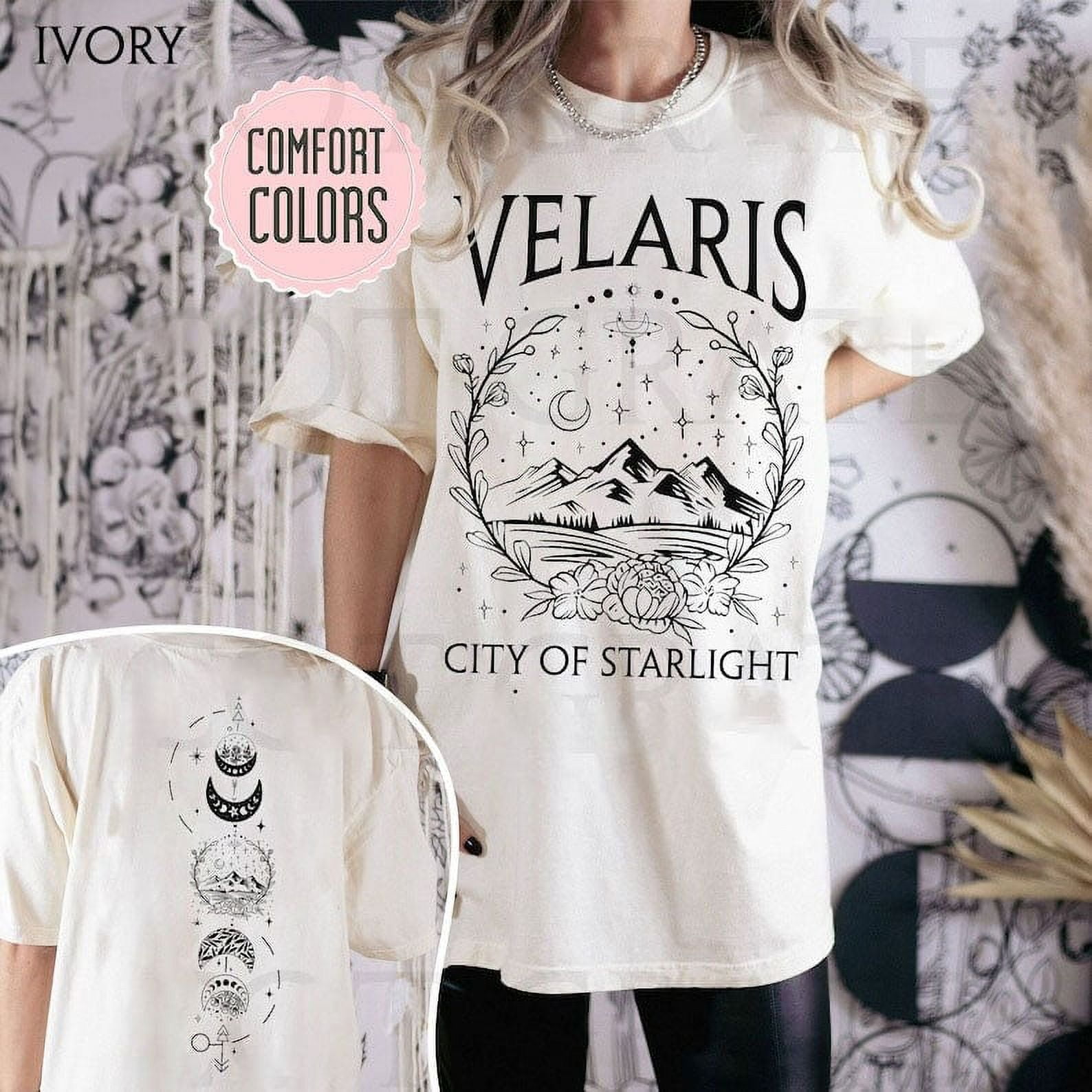 Velaris Shirt, ACOTAR shirt, acotar Merch, Night Court Shirt, City Of ...