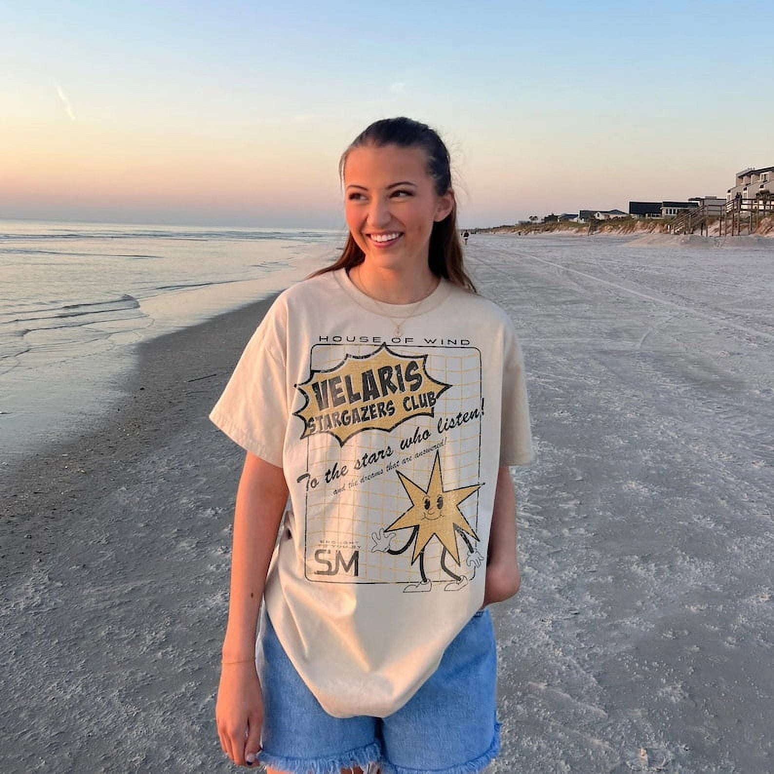 Velaris Stargazers Club Shirt | ACOTAR Night Court City Of Starlight To ...