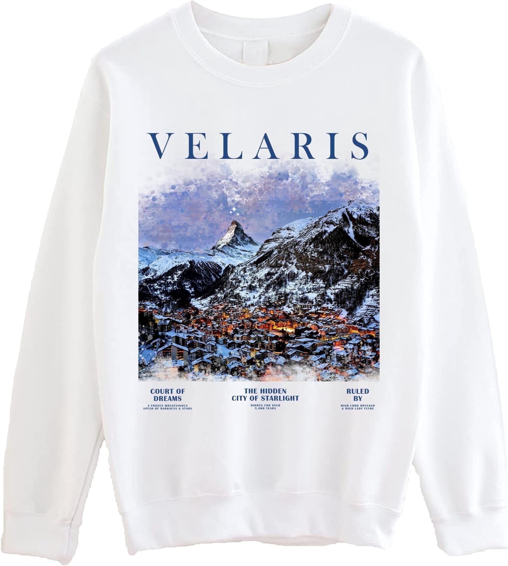 Velaris Sweatshirt - Acotar Sarah J Maas City of Starlight A Court of ...