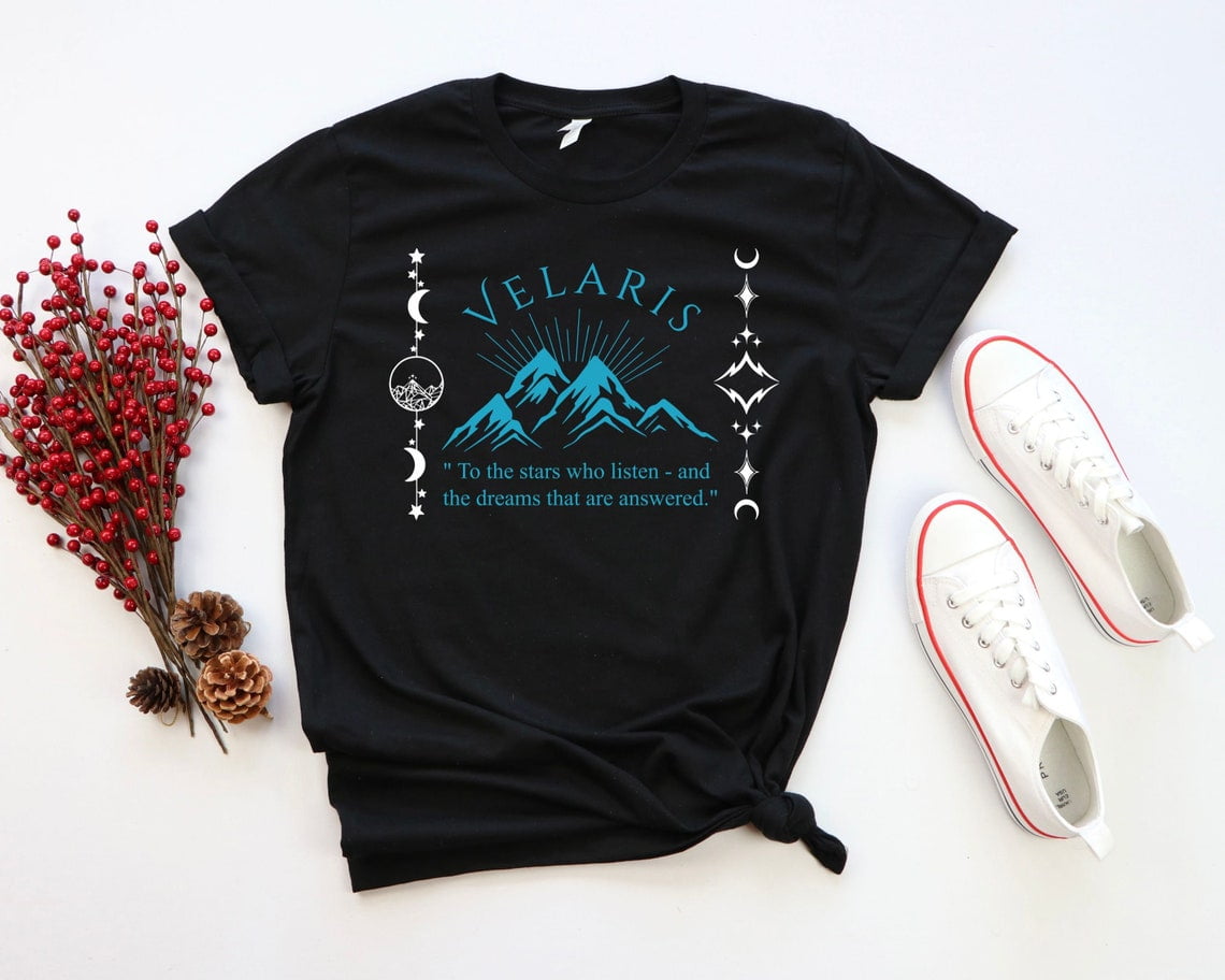 Velaris T-Shirt, To The Stars Who Listen Gift, Acotar Shirt, Acotar ...