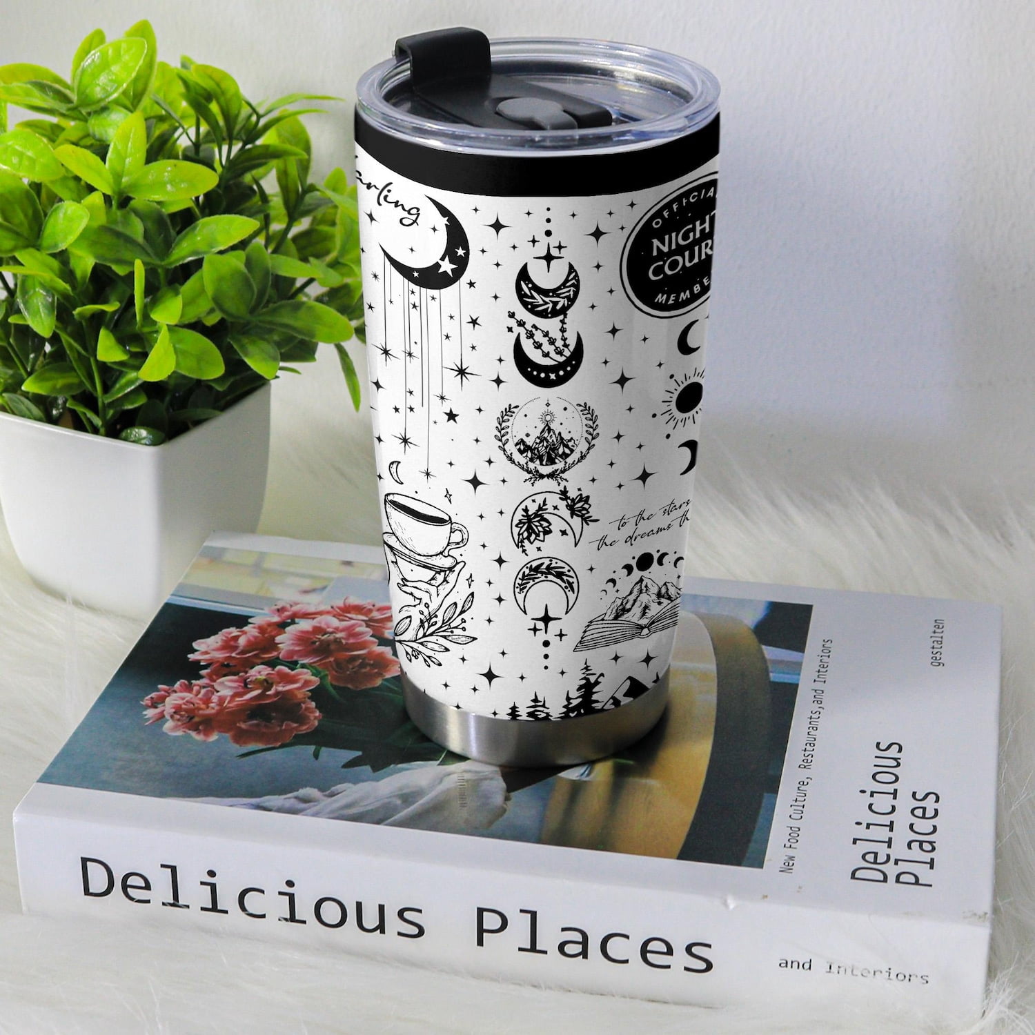 Velaris Tumbler, ACOTAR Inspired Cup, Fourth Wing Fantasy Cup, Bookish ...