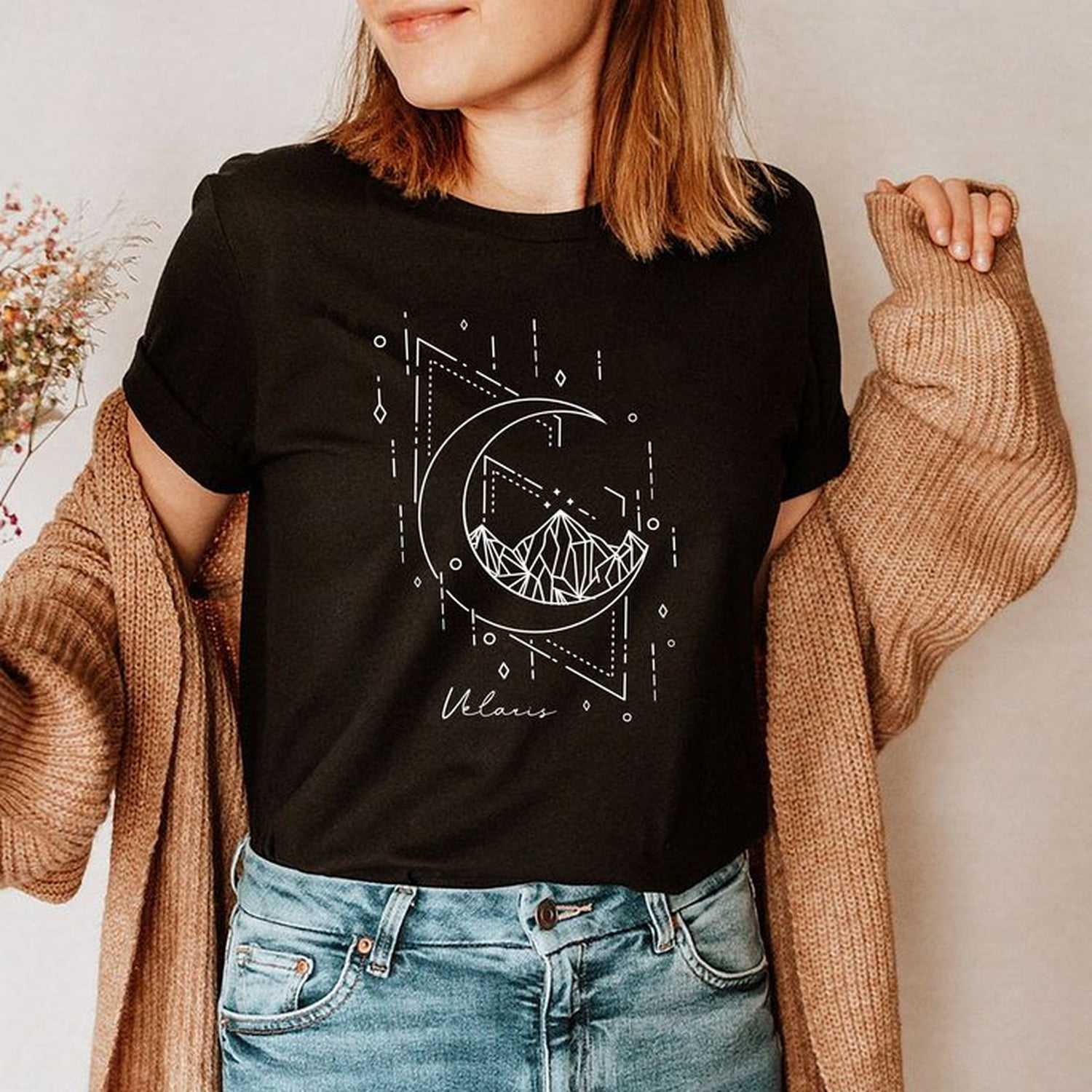 Velaris t-S1Hirt, ACOTAR Feyre's Tattoo, The Nighourt, A1 Court of ...