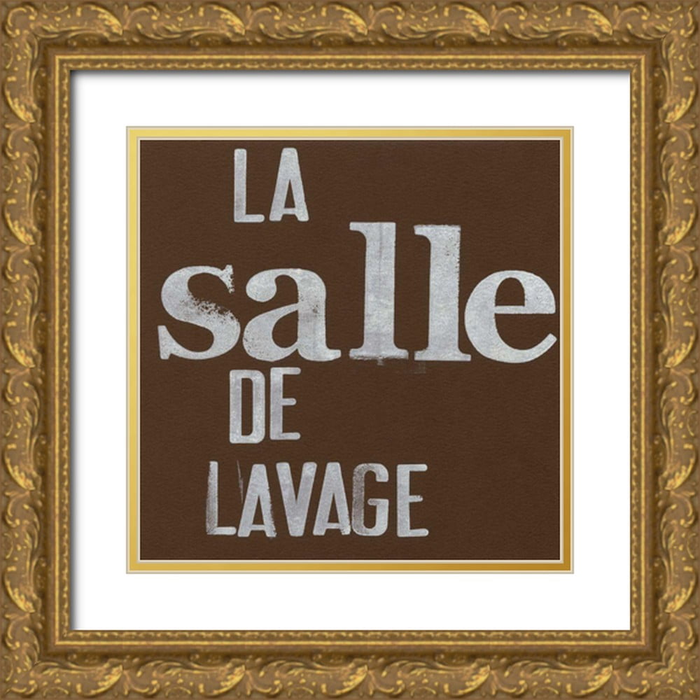 Velasquez, Deborah 26x26 Gold Ornate Wood Framed with Double Matting ...