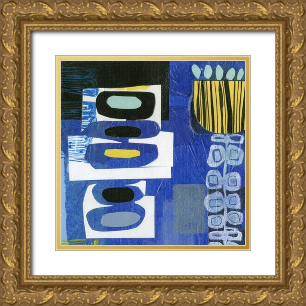 Velasquez, Deborah 26x26 Gold Ornate Wood Framed with Double Matting ...