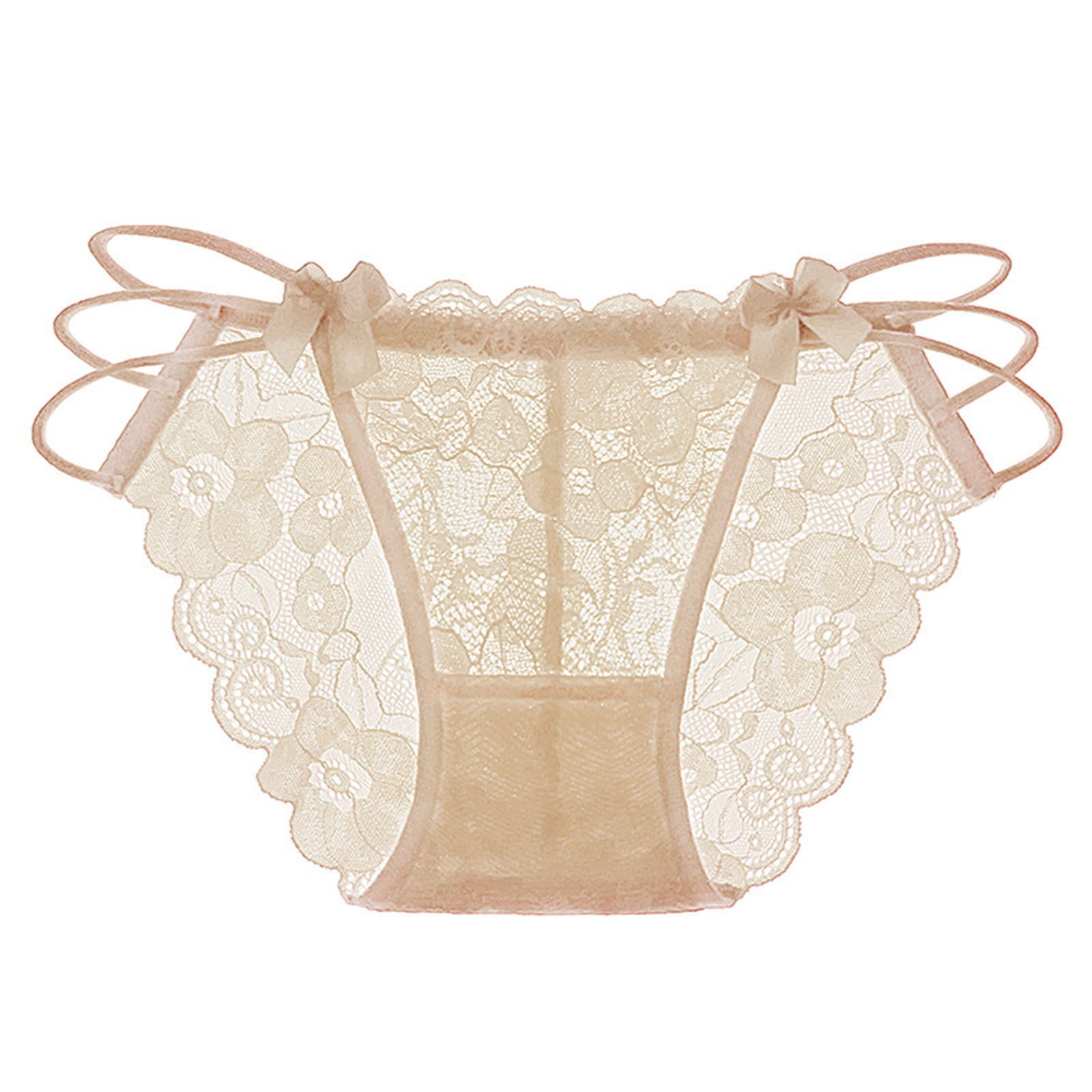 Velaura Women Breathable Lace Panties Sexy Hollow Low Waist Briefs ...