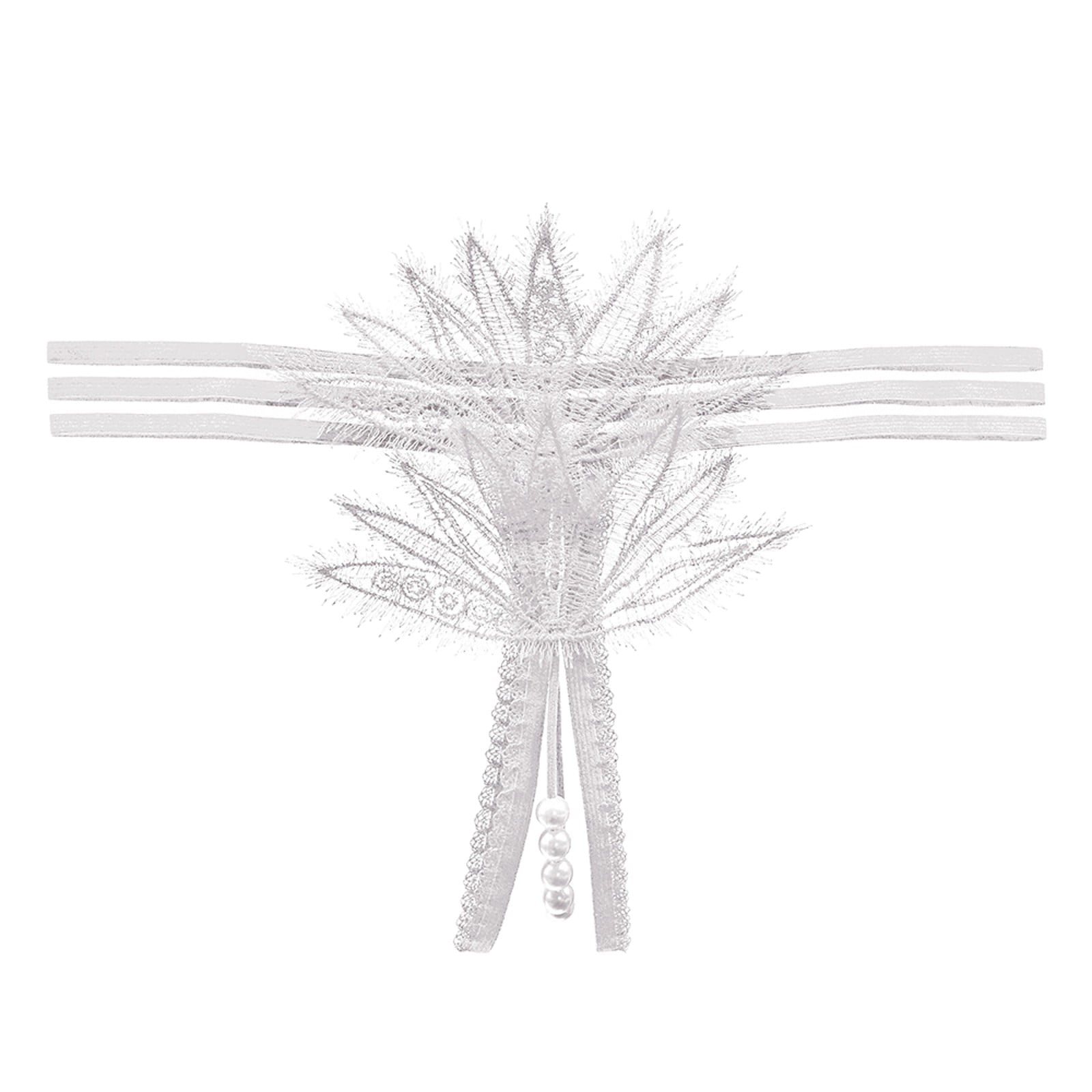 Velaura Womens Sexy Lace Panties Thong Low Rise Underwear Cutout Lace ...