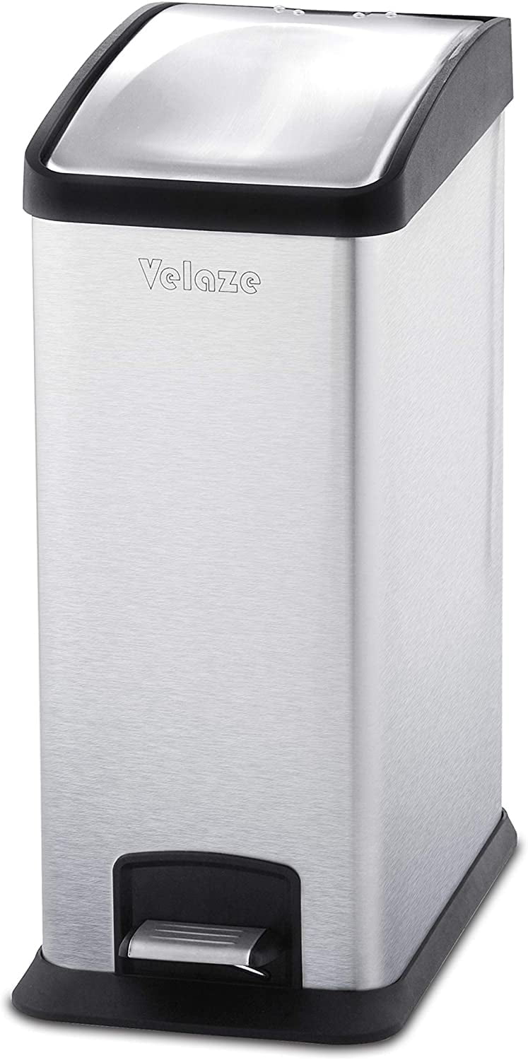Velaze - Recycling Bin 12L by Velaze | Fingerprint Proof Stainless ...