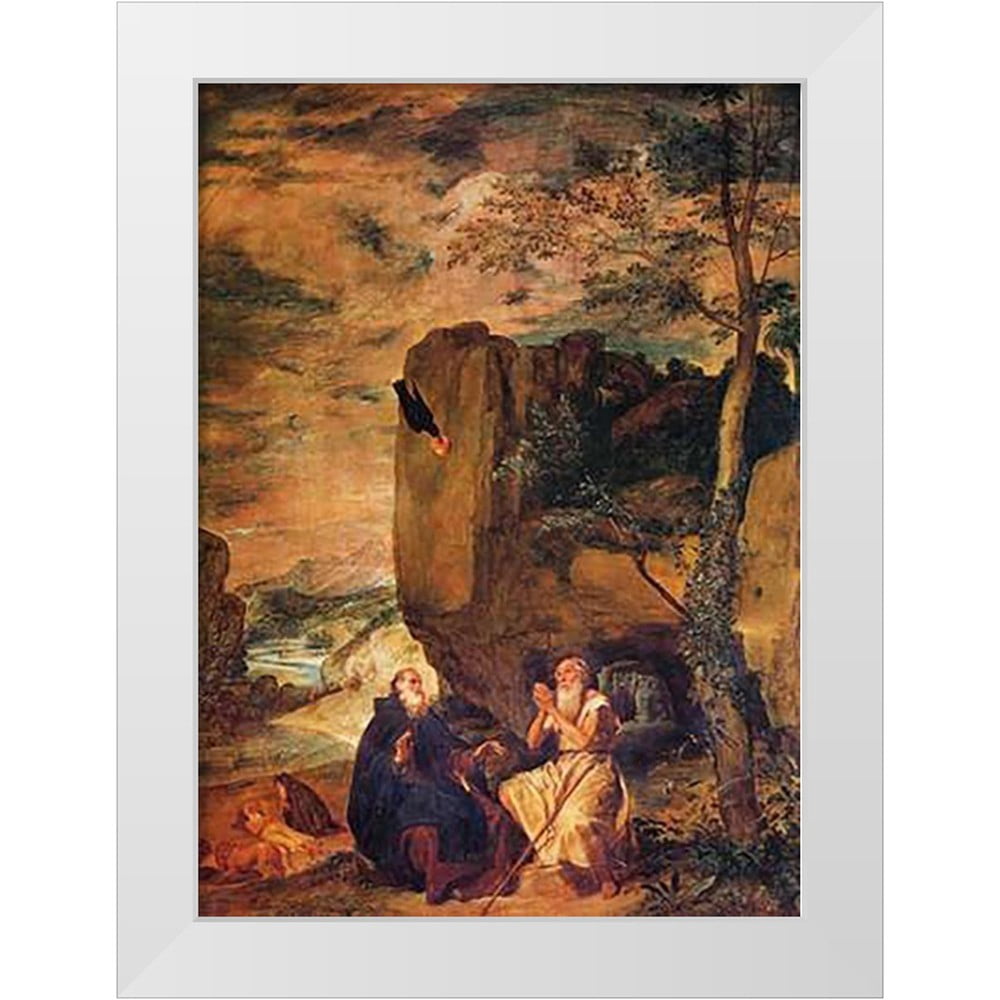 Velazquez, Diego 11x14 White Modern Wood Framed Museum Art Print Titled ...