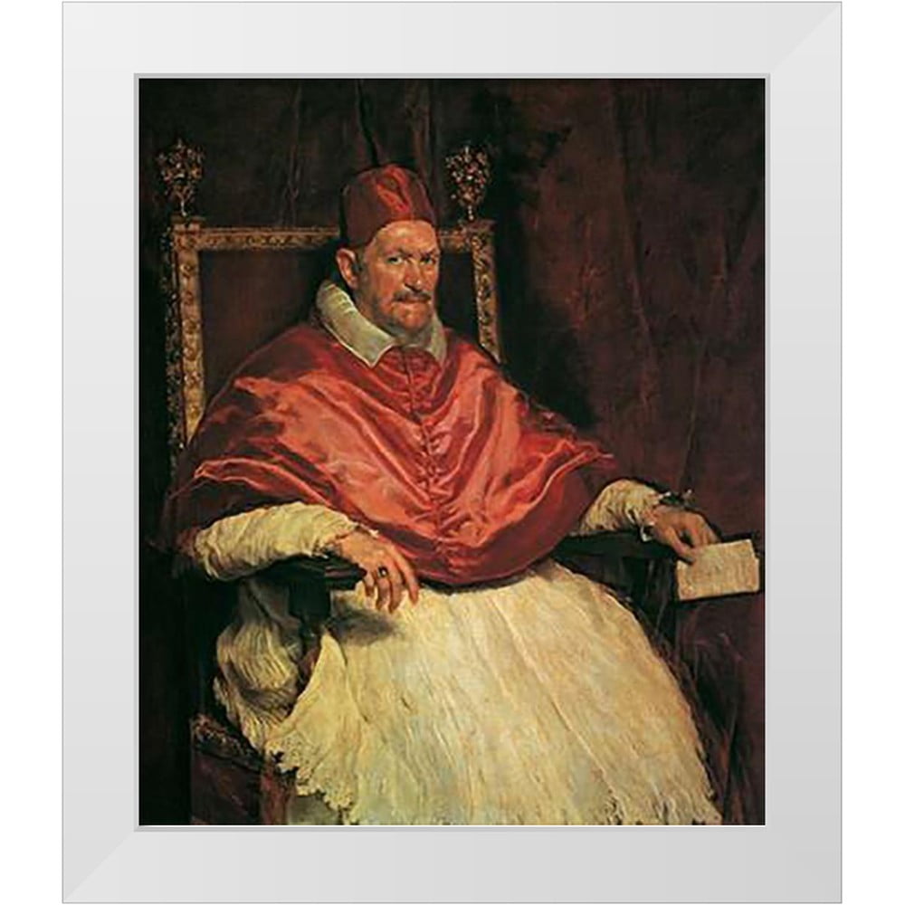 Velazquez, Diego 20x23 White Modern Wood Framed Museum Art Print Titled ...