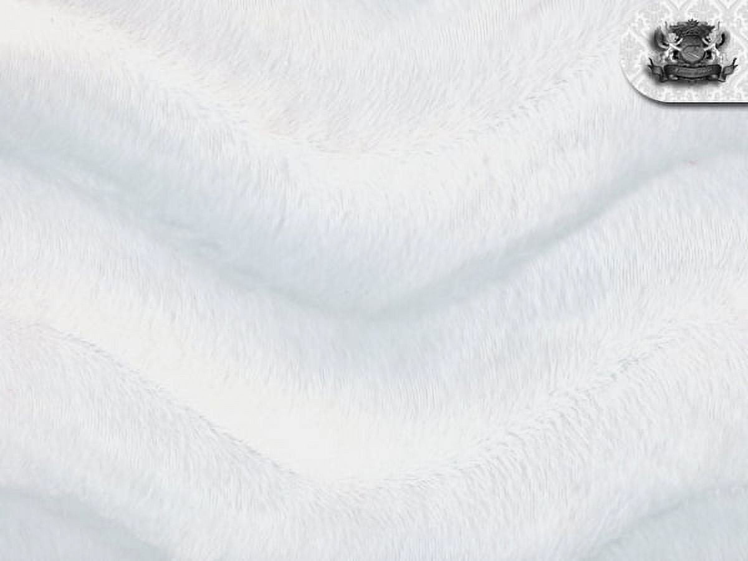 Velboa Wave Short Pile WHITE Faux/Fake Fur Fabric BTY - Walmart.com