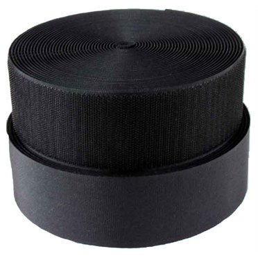 3M RF5741 4' Black Scotch Outdoor Velcro Fasteners Roll - Walmart.com