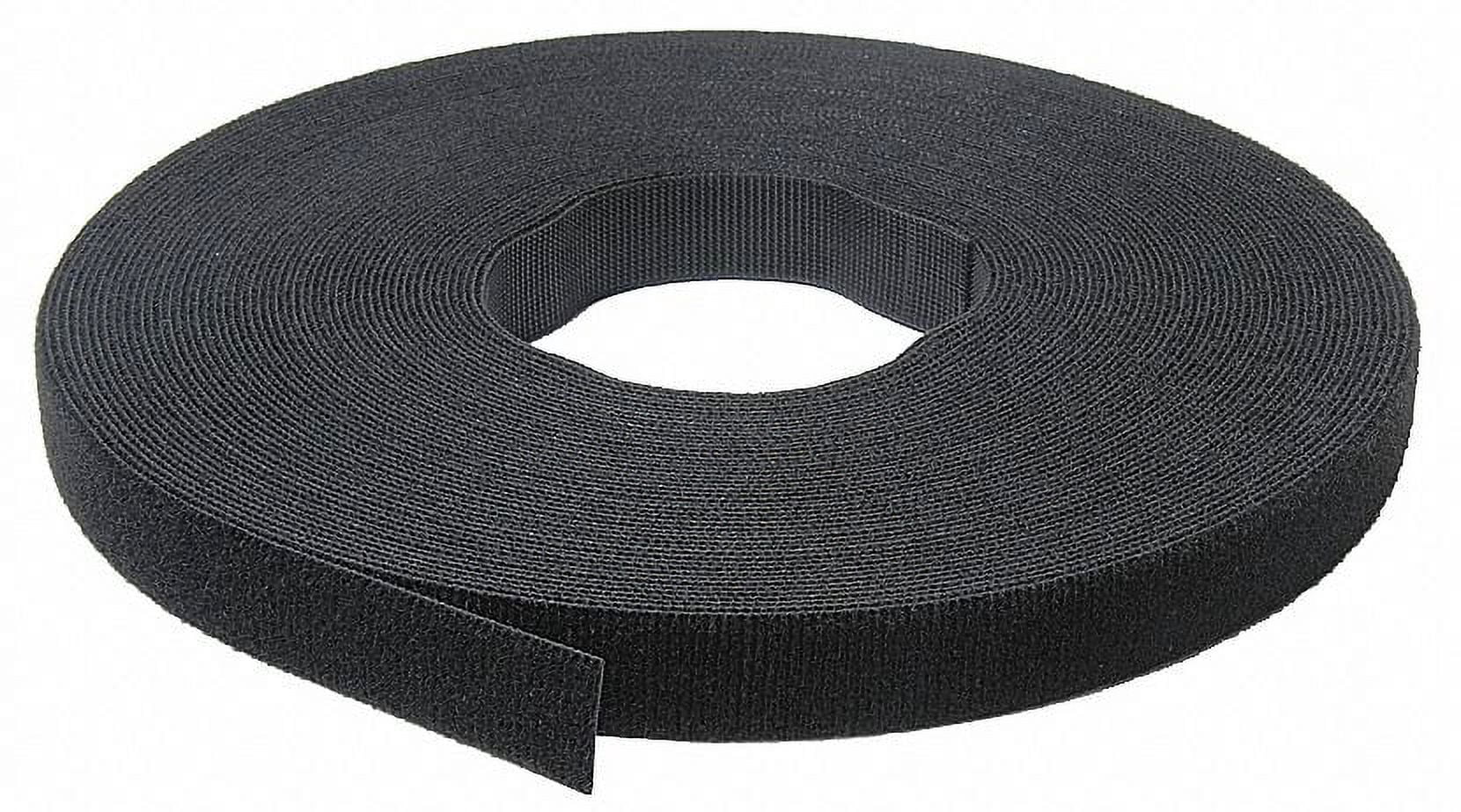 Velcro Brand 75 ft Black Hook-and-Loop Cable Tie Roll, Cut to Length ...