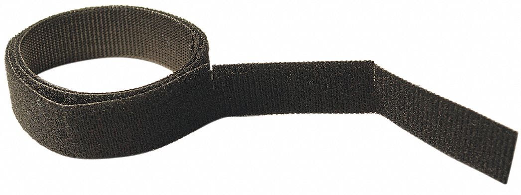 Velcro Brand Perforated Back to Back Strap,75 ft,Blk .500X9K1WP/25 ...