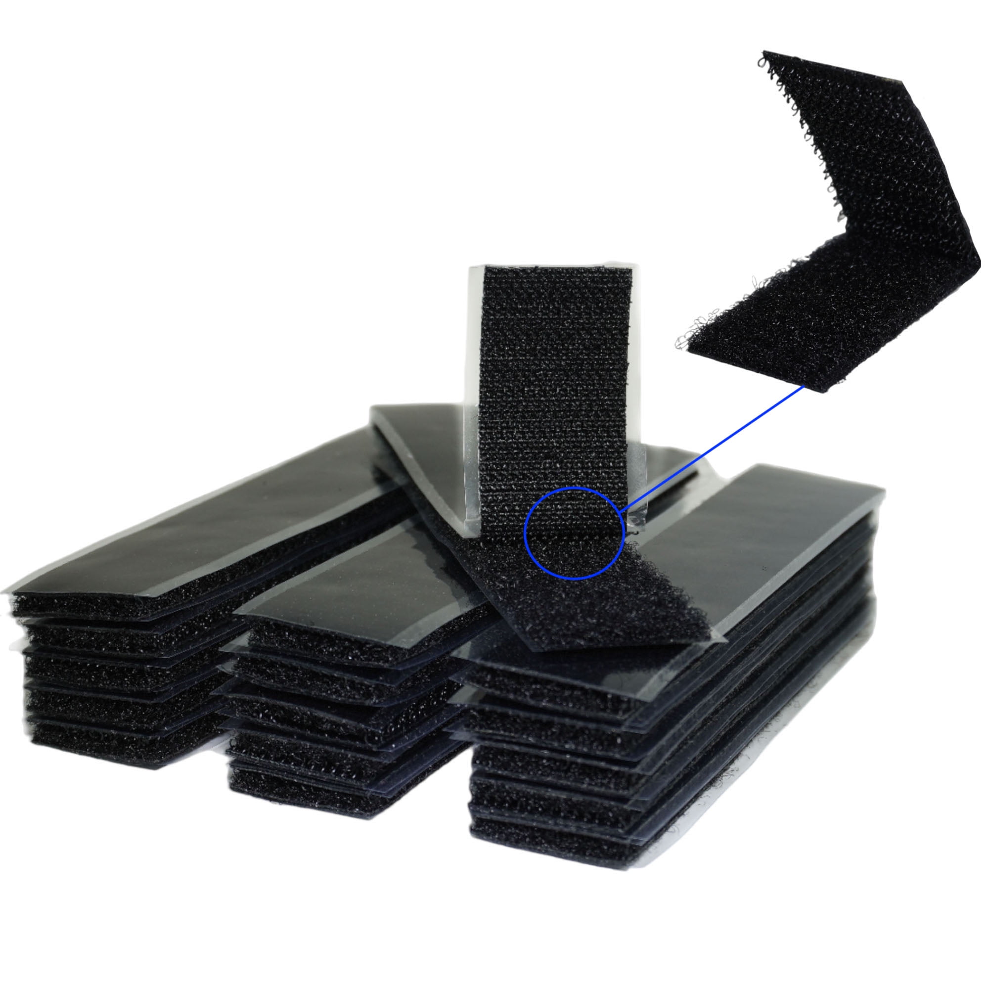 Velcro Convenient and Strong- Sets of Hook and Loop Nylon Fastener Strips with Heavy-Duty ...