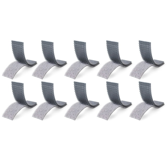 Velcro Extreme Outdoor 1" x 4" Hook and Loop Fastener Set of 10 Strips ...