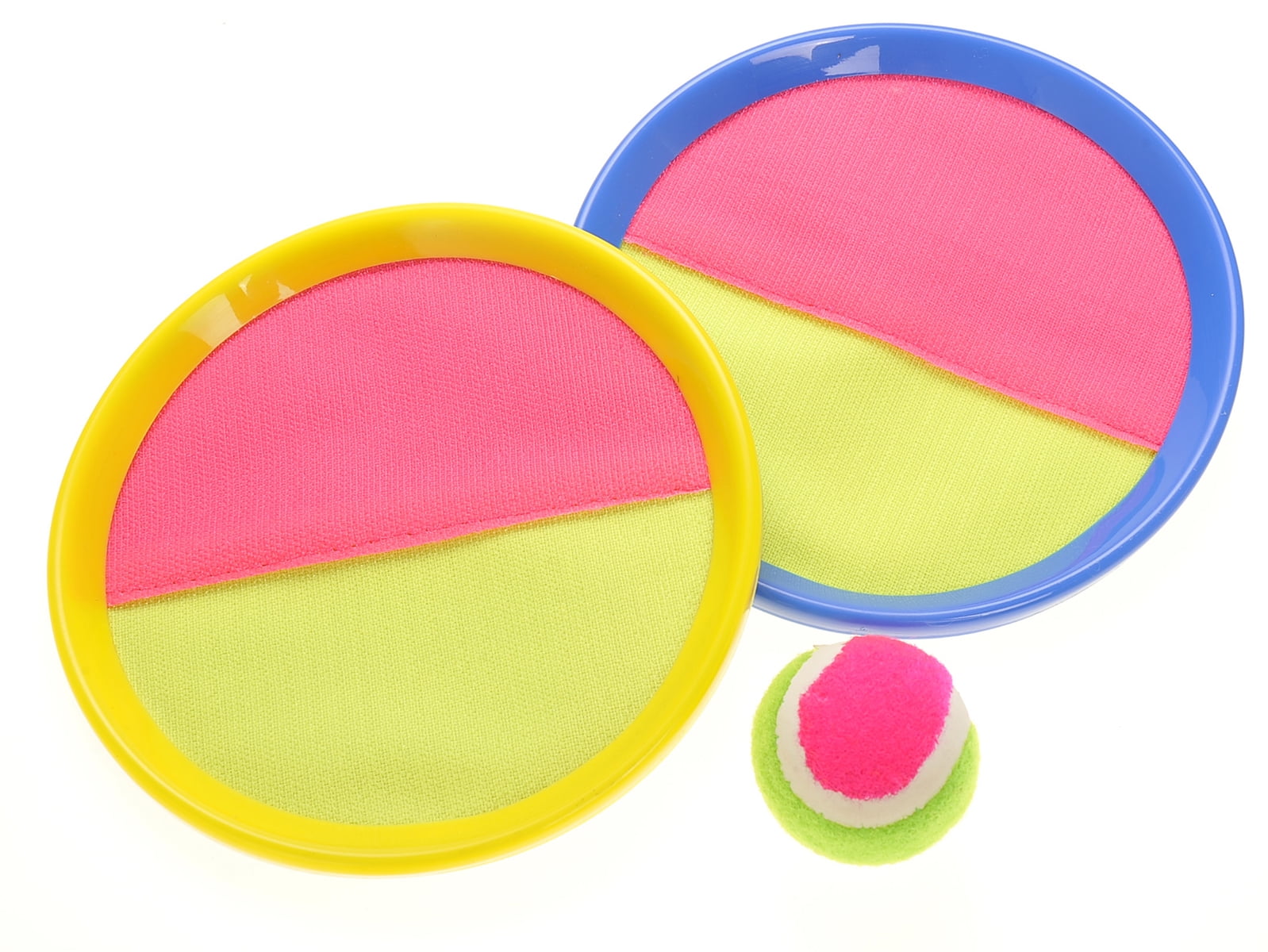 Velcro Toss and Catch Game with 2 Disc Paddles and Ball - Walmart.com