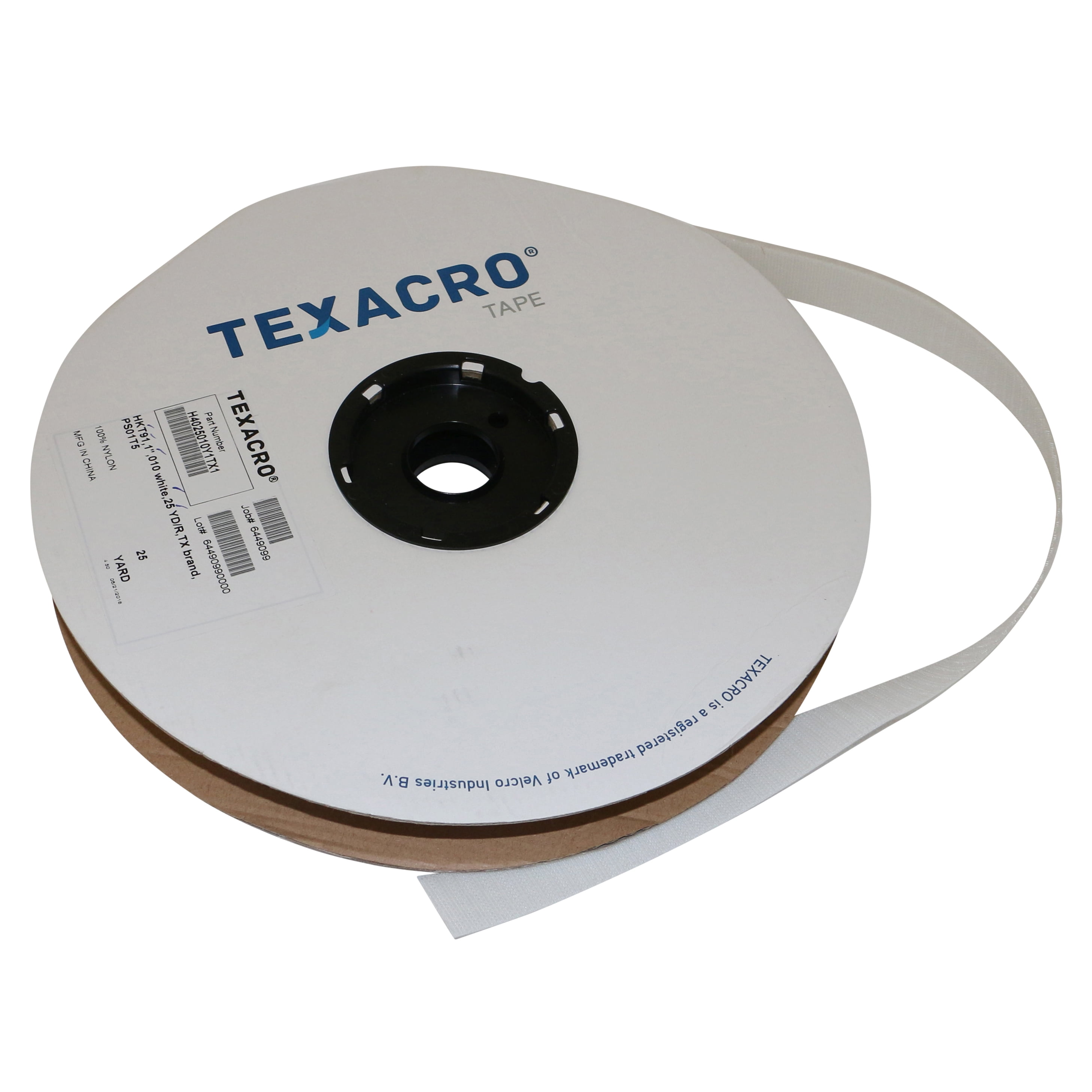 Velcro® Brand TEXACRO® 70/71 Adhesive-Backed Hook-Side Only: 1 in x 75 ...