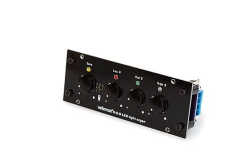 Velleman 3-Channel RGB LED Light Organ Kit (Solder Assembly Required ...