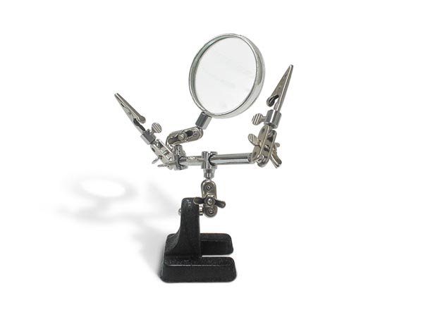 Velleman VTHH Dual Helping Hand + Magnifier - Walmart.com