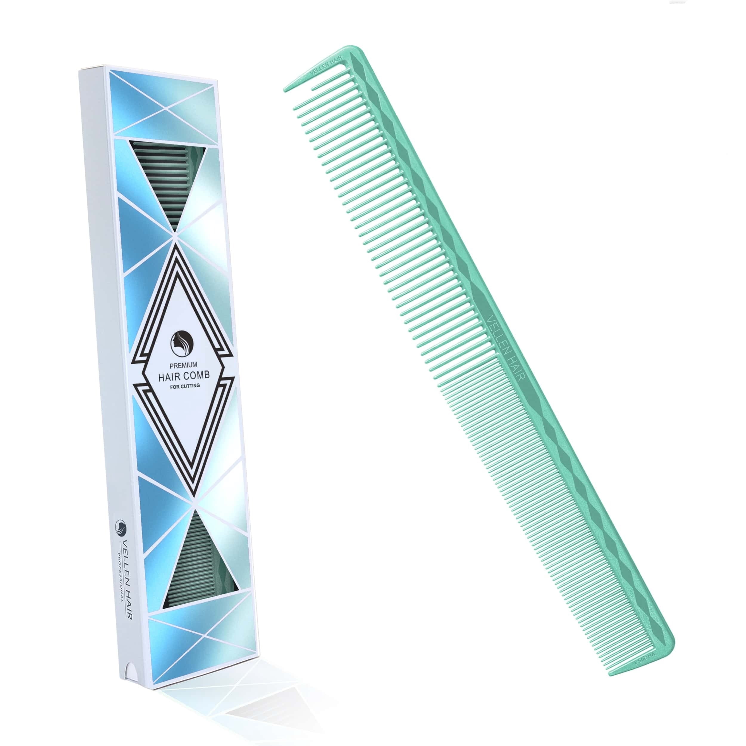 Vellen Hair® Ultimate Cutting Comb - VH205 - 21.4 cm / 8.42 inch - Mint ...