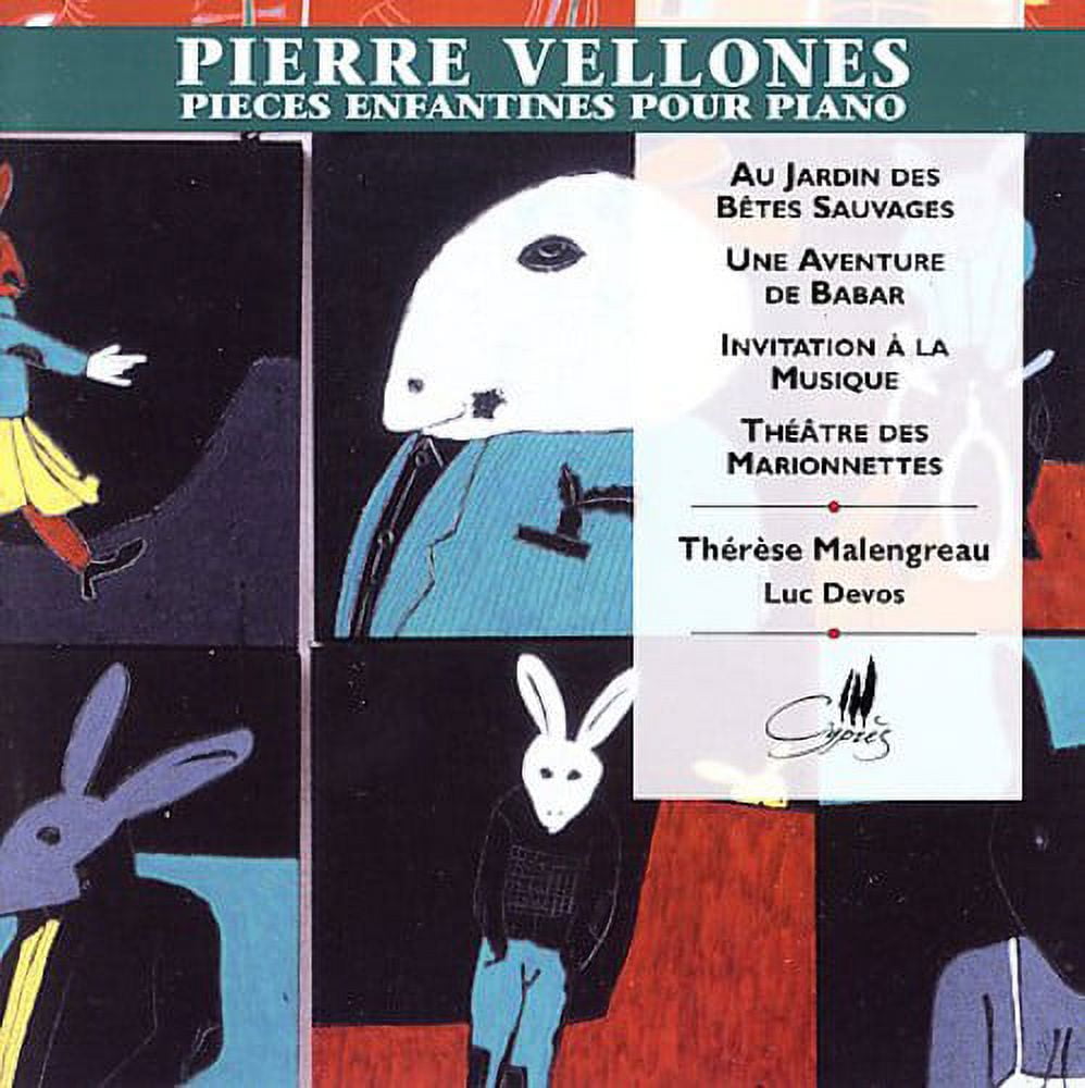 Vellones - Works for Piano 4 Hands - Music & Performance - CD - Walmart.com