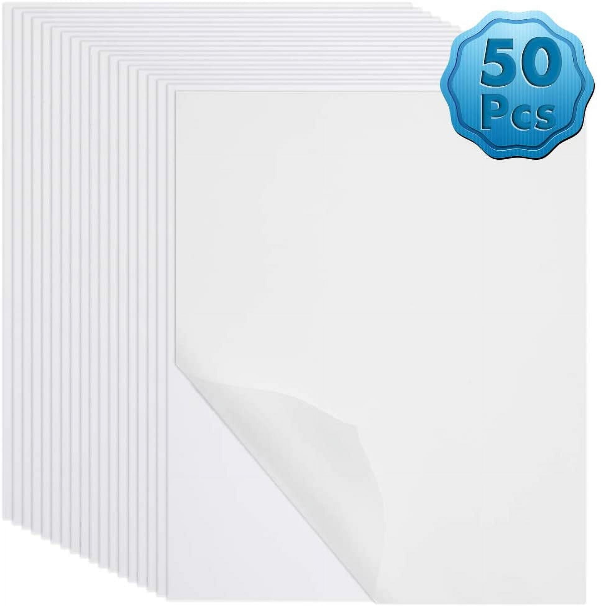 Vellum Paper, 50 Sheets Vellum Transparent Paper 8.5 x 11 Inches ...