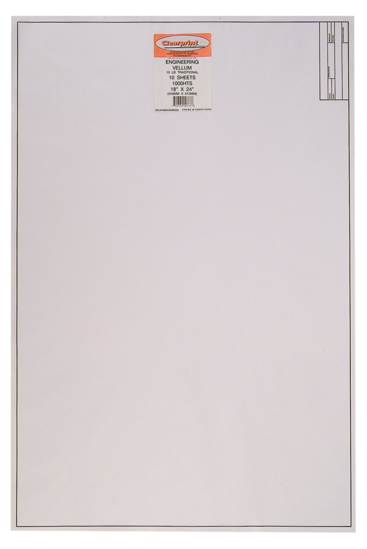 Vellum Title Block - Walmart.com