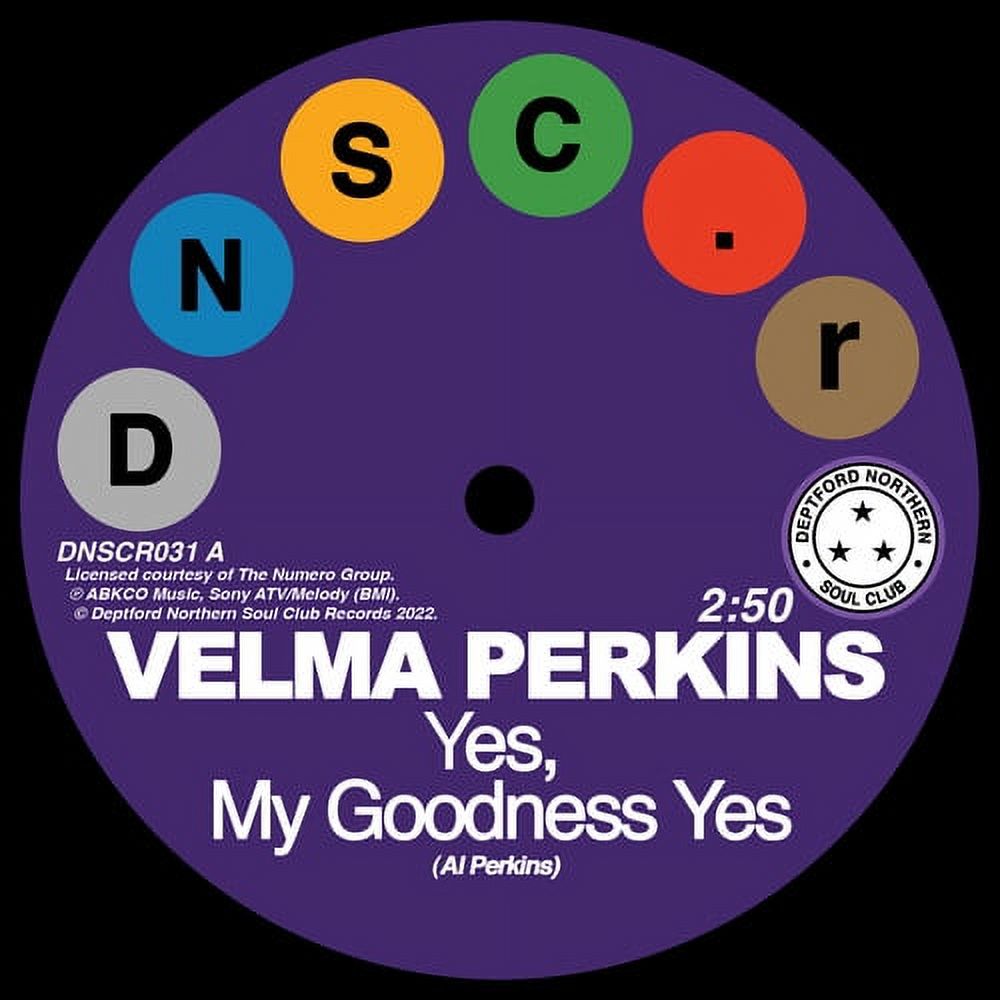 Velma Perkins - Goodness Yes / You Can't Blame Me - Music & Performance ...