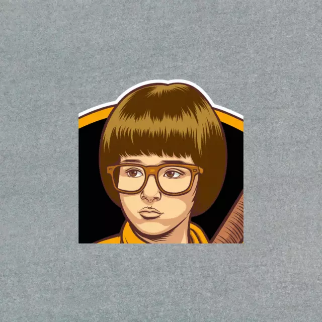Velma Retro Portrait Sticker Of Woman With Bob Haircut & Glassesphone ...