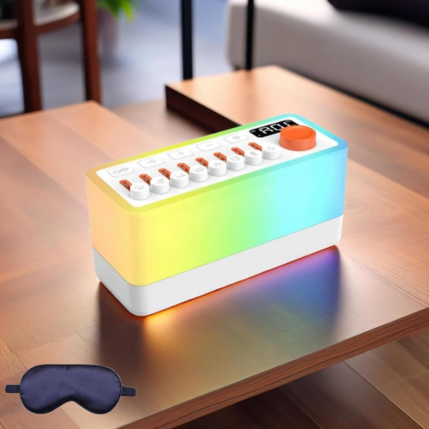 Velmina Sound Box with 8 Ambient Sounds, Takoo Sound Machine,Bluetooth ...