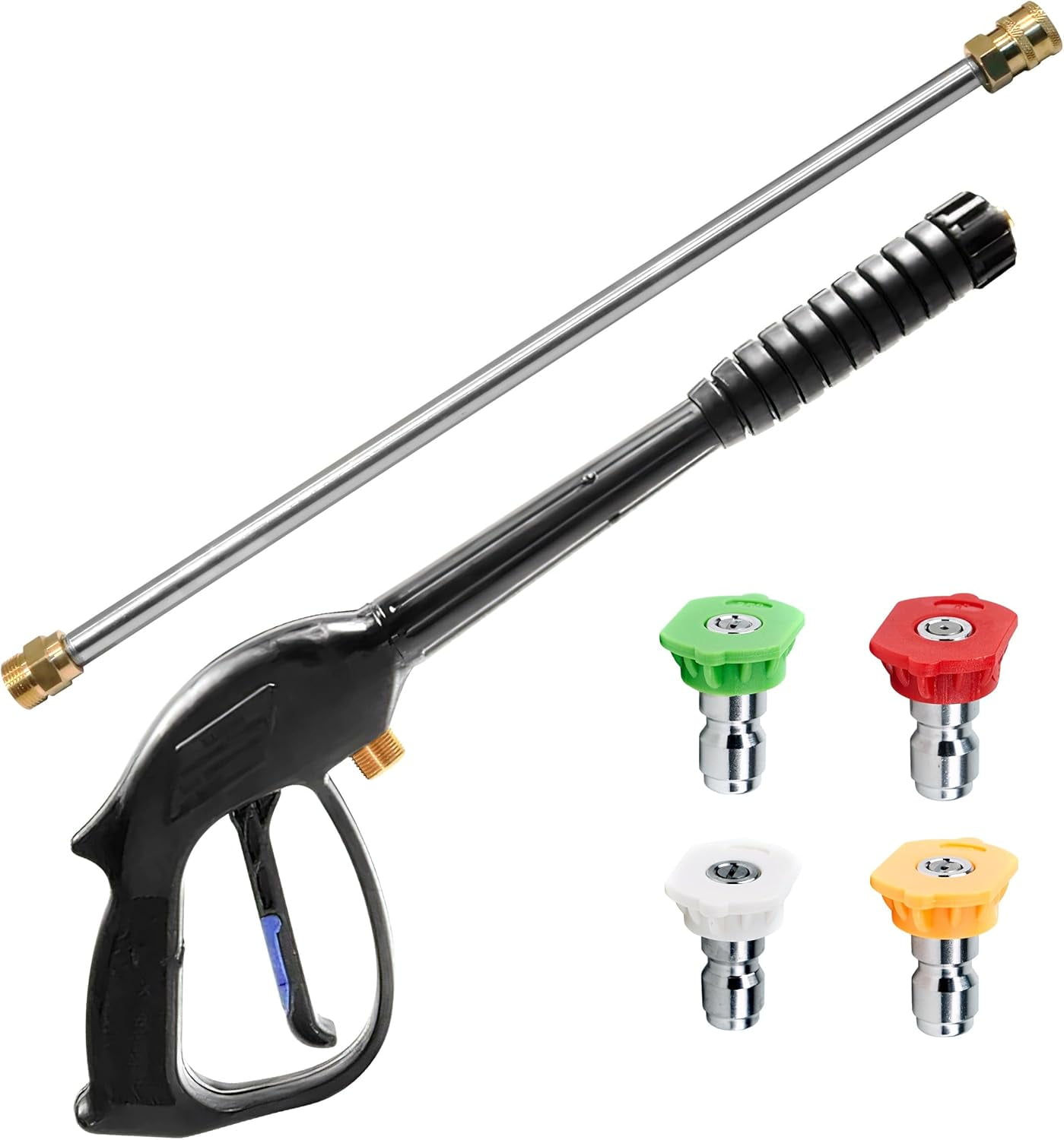 Veloci Performance Pressure Washer Gun Kit 3000 PSI with 15" Vented ...
