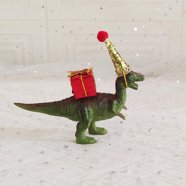 Dinosaurs Roaming Volcano Brontosaurus Tyrannosaurus Rex Velociraptor ...