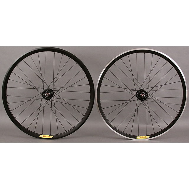 Wheel Master 700C Alloy Fixed Gear Double Wall 700C SET Velocity Deep-V RIM - Walmart.com