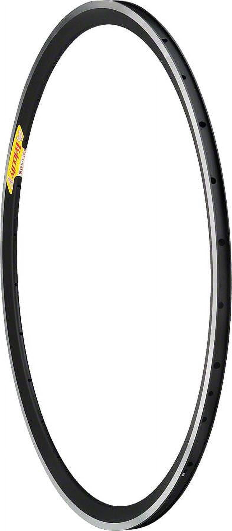 Velocity Deep V Rim, 700c 32h w/MSW Black - Walmart.com